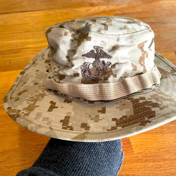 Accessories | Usmc Desert Boonie Cover | Poshmark